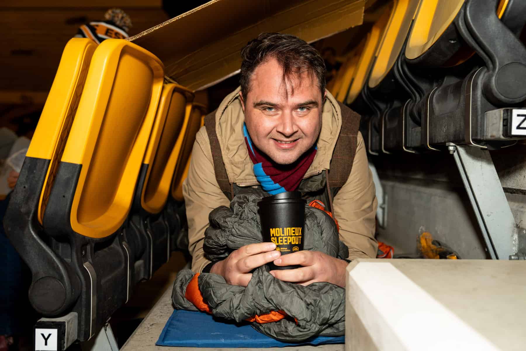 Molineux Sleepout another big success - Wolves Foundation