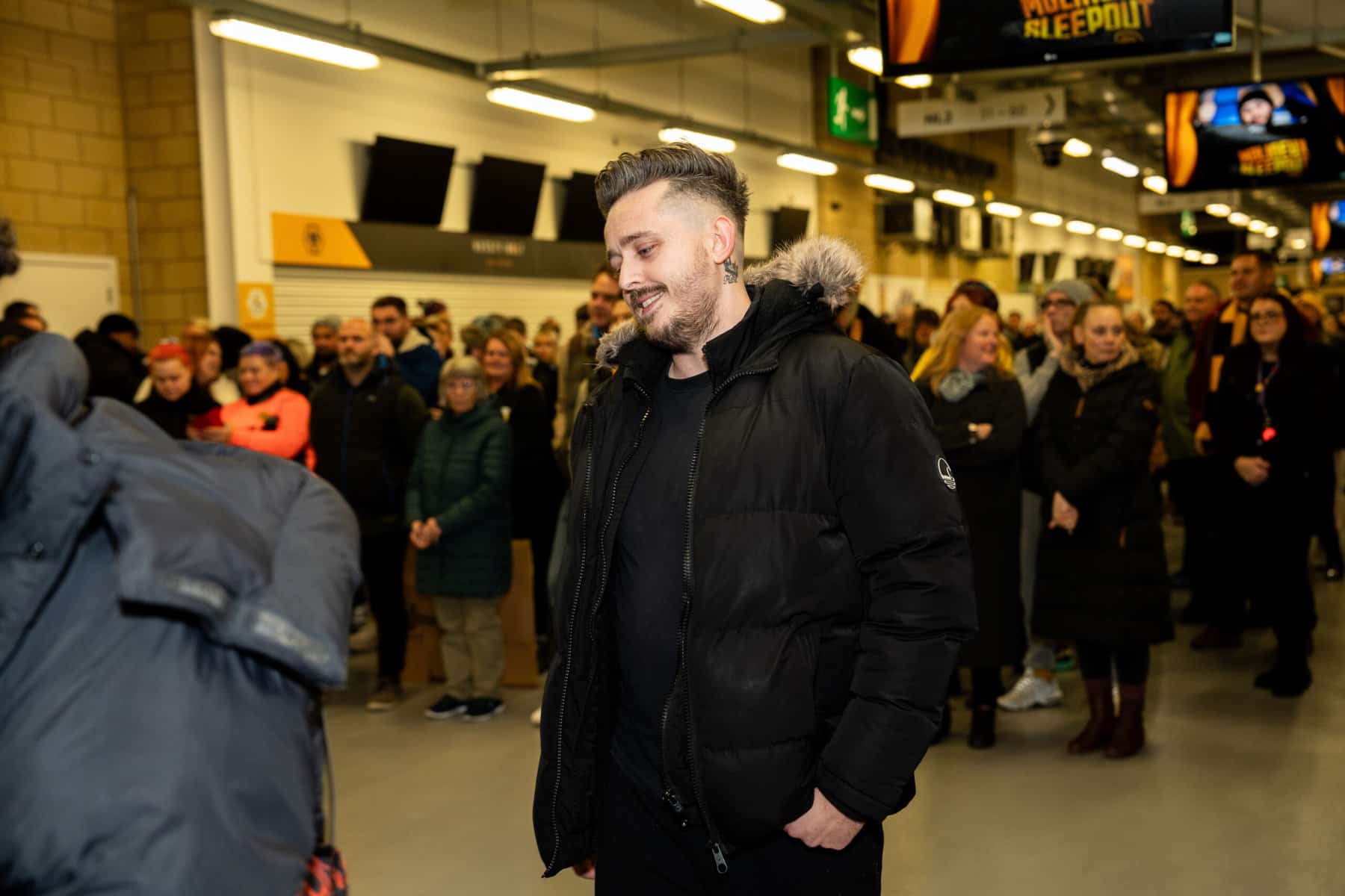 Molineux Sleepout: Ambassadors support Foundation event - Wolves Foundation