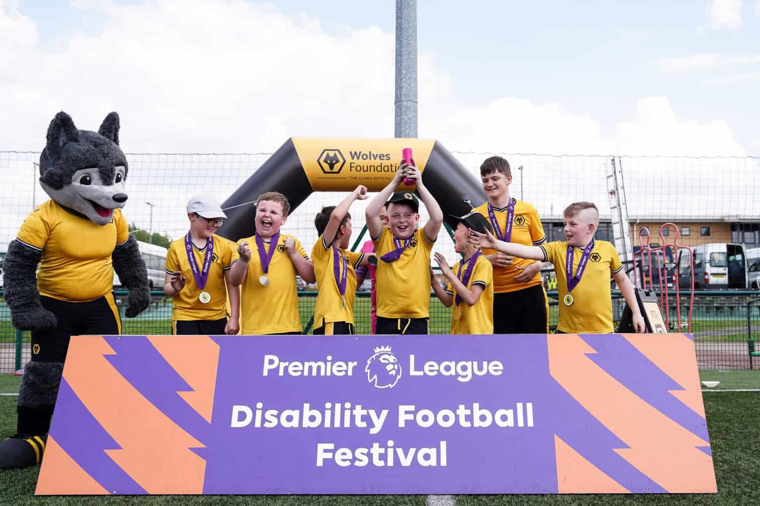 Foundation hosts Premier League Disability Football Festival - Wolves ...