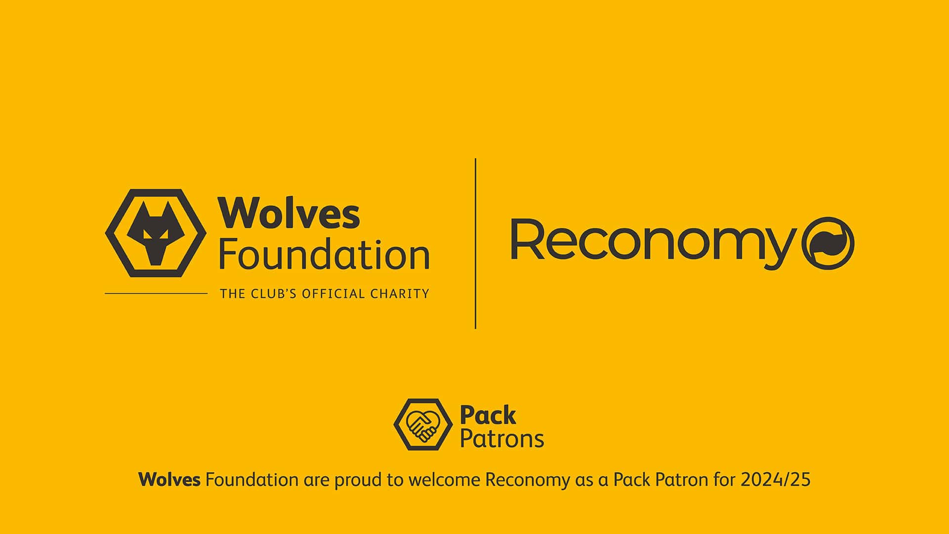 Partnership with Reconomy extended into 2024/25 season - Wolves Foundation